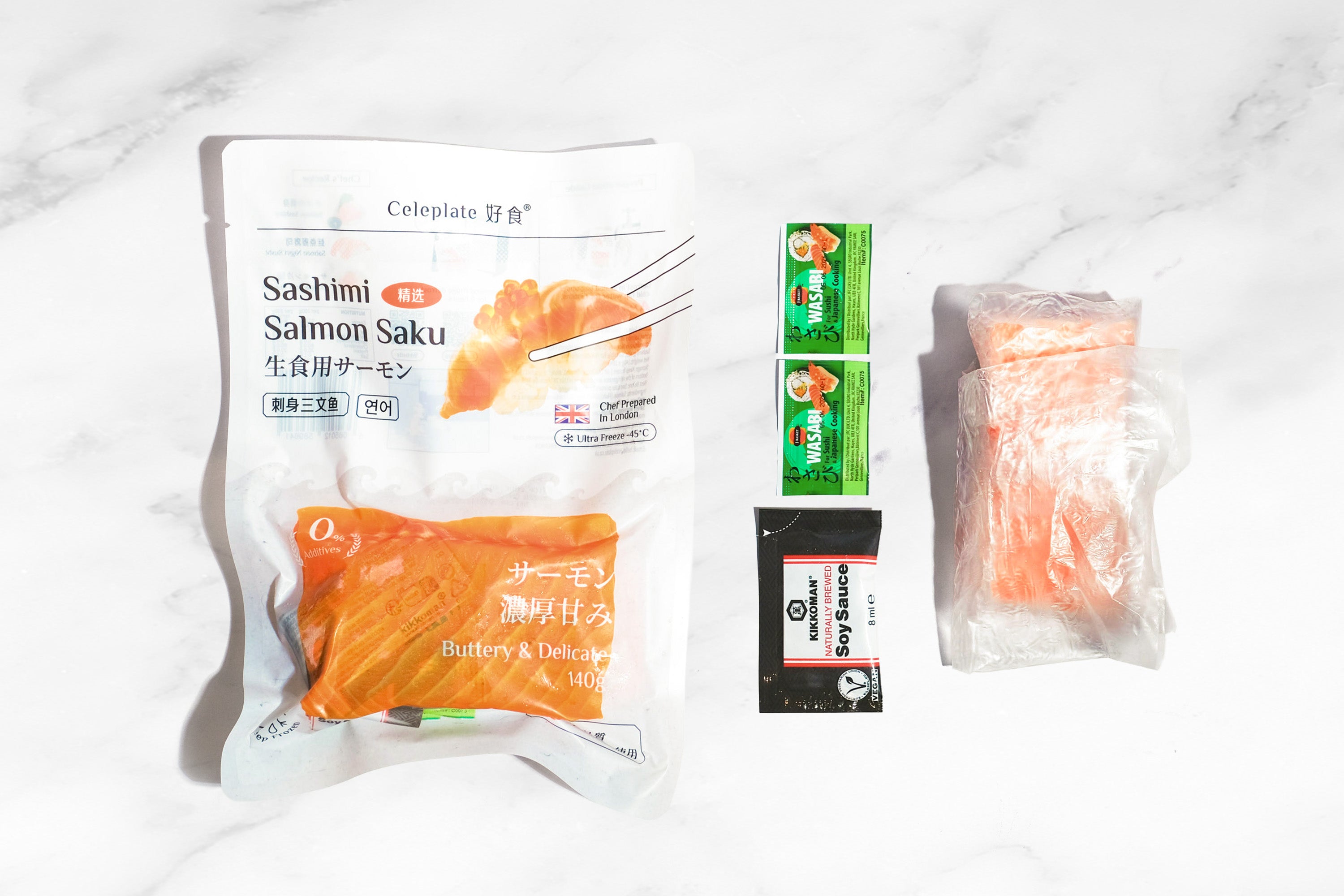 Frozen Sashimi Salmon Saku 冷冻刺身级三文鱼 – Celeplate