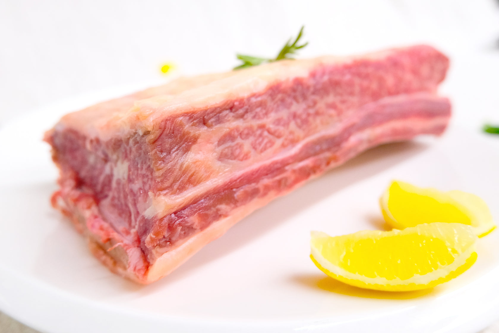 Fresh Short Ribs BMS 4 Block 新鲜整切雪花牛小排 – Celeplate